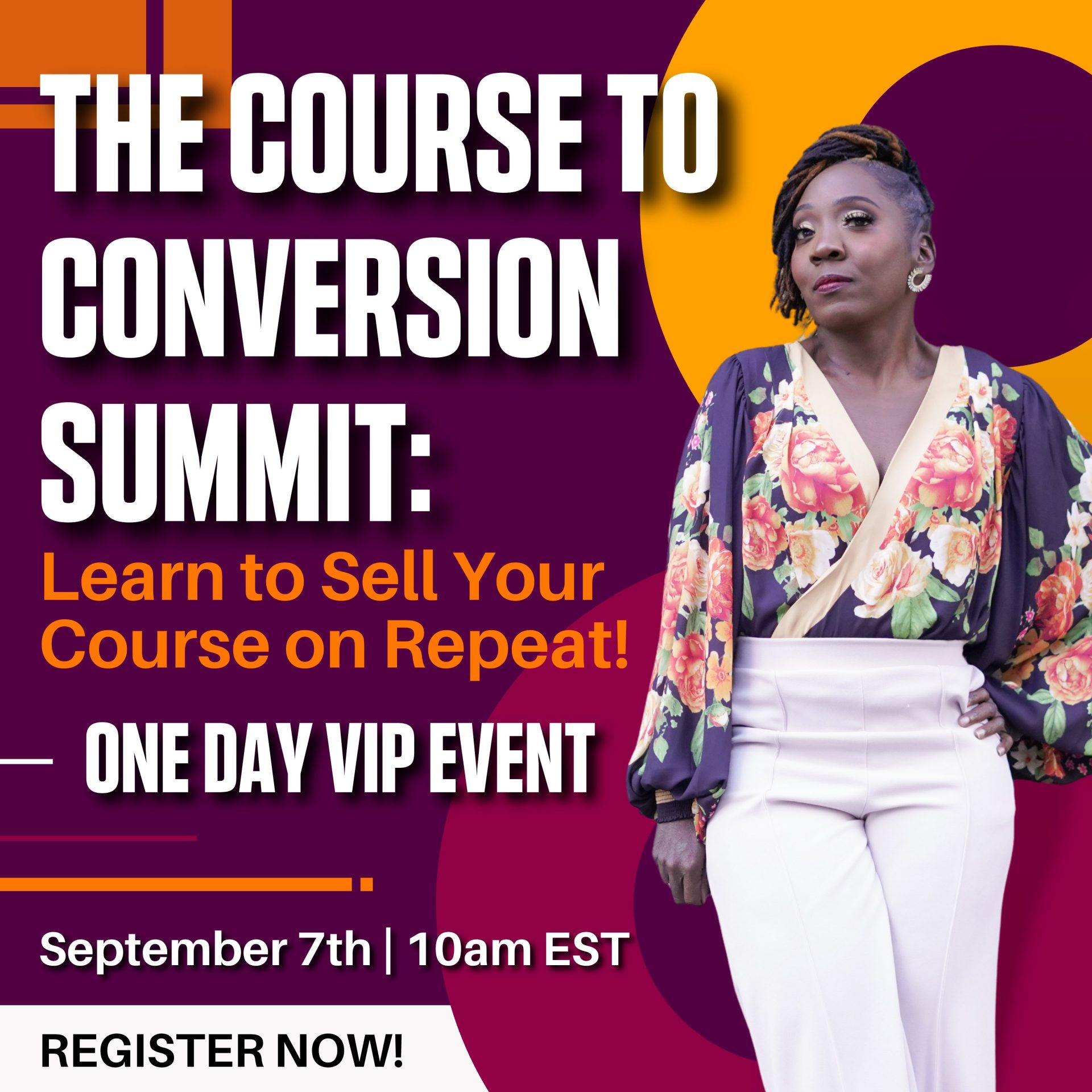 Join The Course to Conversion Summit 2023 | Sept 7